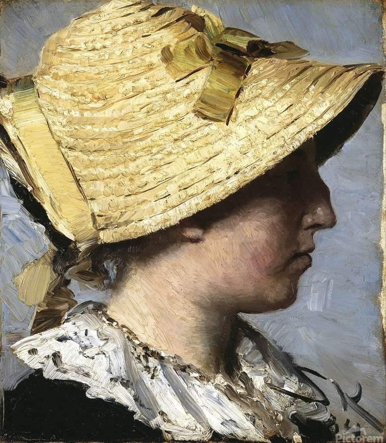 Anna Ancher [1884] by Peder Severin Krøyer [1851–1909] par MyCozyFineArt